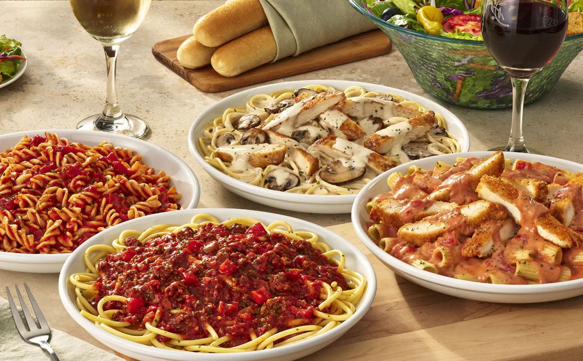 Pasta Cucina Mia Olive Garden Menu with Prices 2025 – Updated Nutrition ...